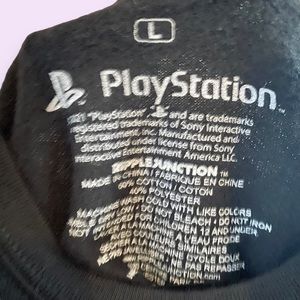 Sony | Shirts | Nwt Playstation Black Sweatshirt Sz L Sony Gaming Gamer ...